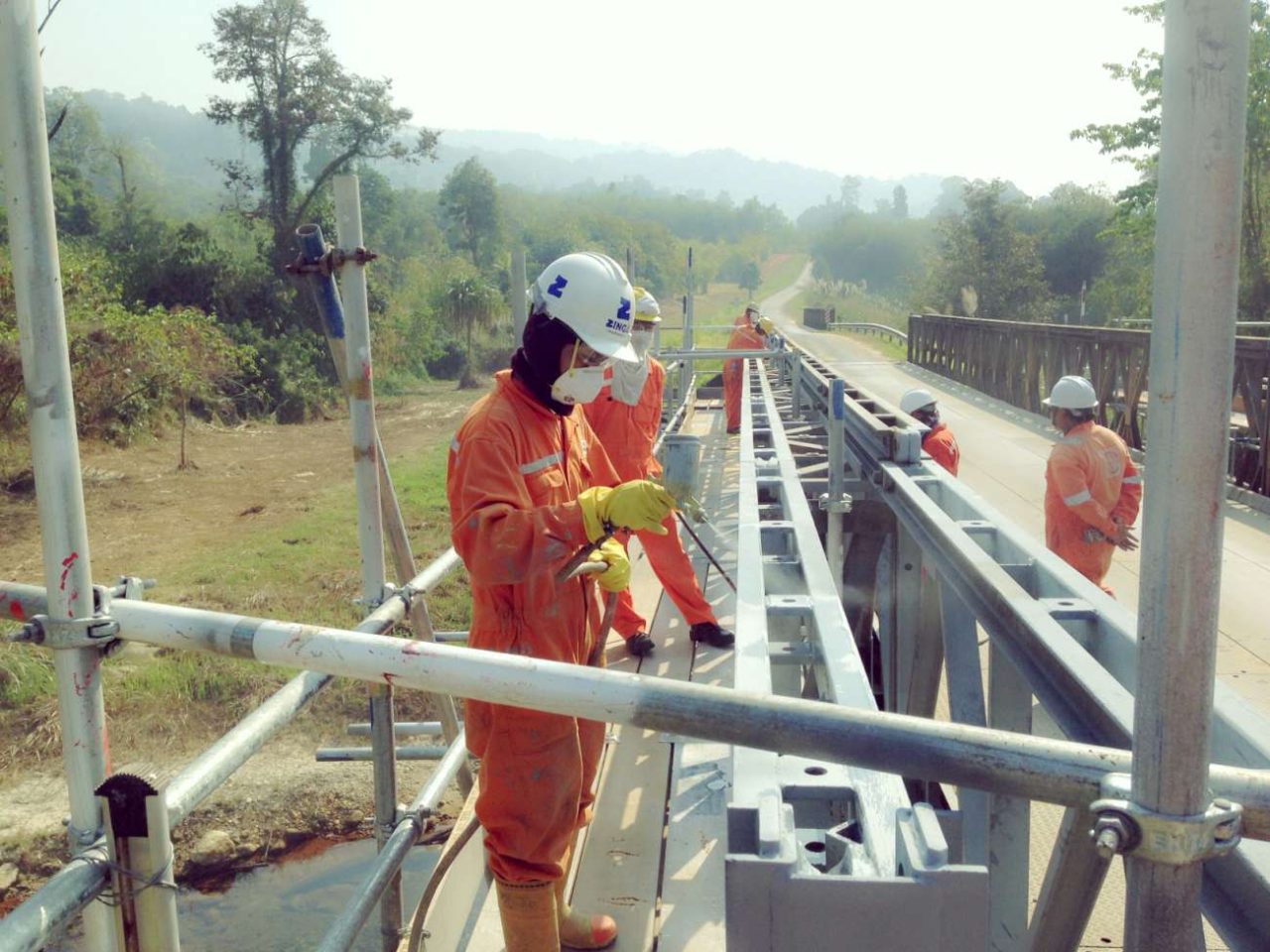 Zinga Various Application Methods - Zinga - A Film galvanising System