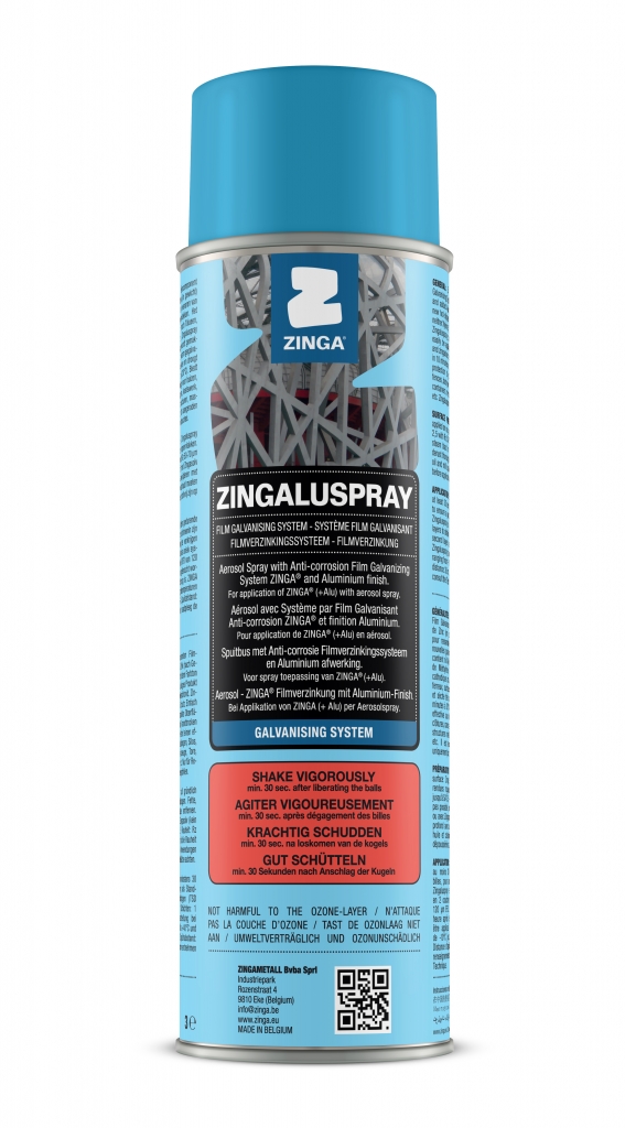 Sprays - Zinga - A Film galvanising System